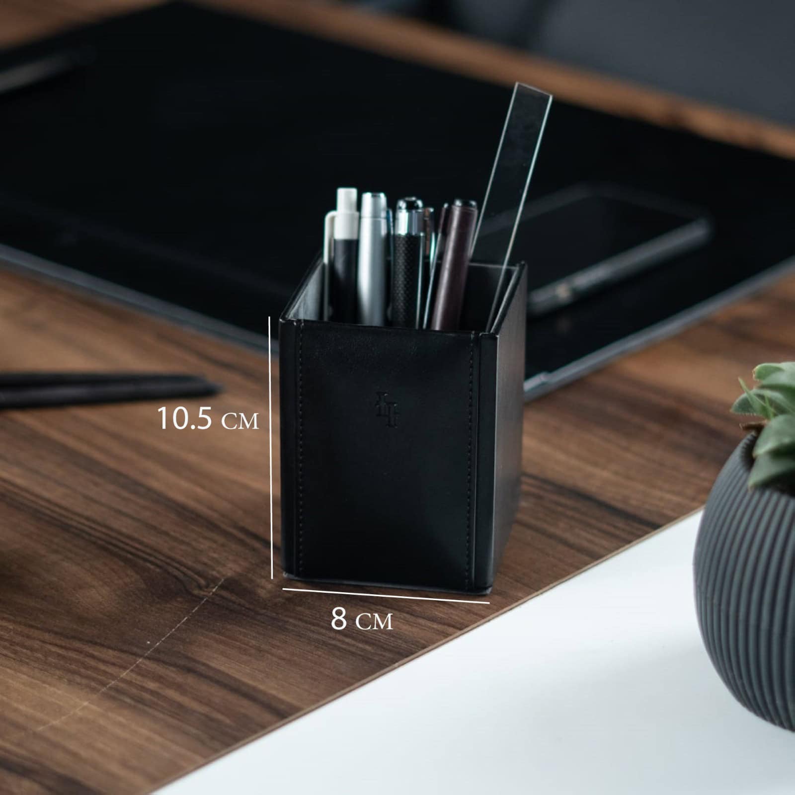 Square Pen Pot - luffy Leathers